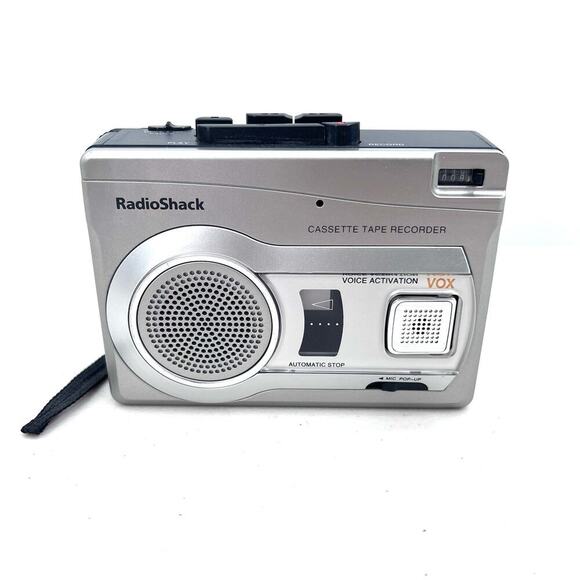 Radio Shack | Portable Audio & Video | Vintage Radio Shack Cassette ...